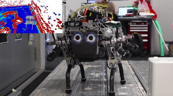 Vidéo : robot drone pour traverser terrain semé d’ obstacles